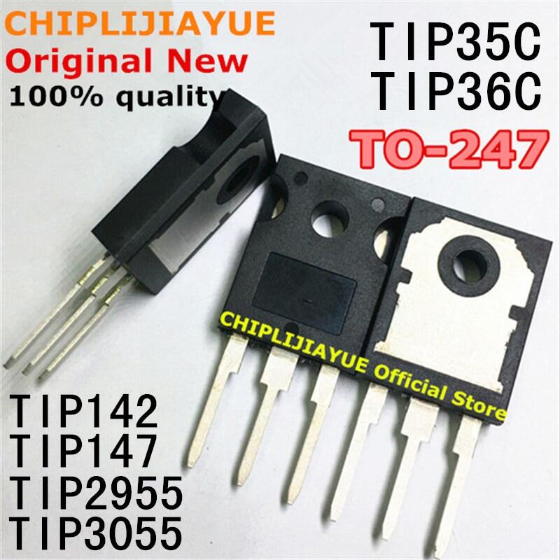 5ชิ้น TIP35C TIP36C TIP142 TIP147 TIP2955 TIP3055ใหม่ IC 247 - Finee ...