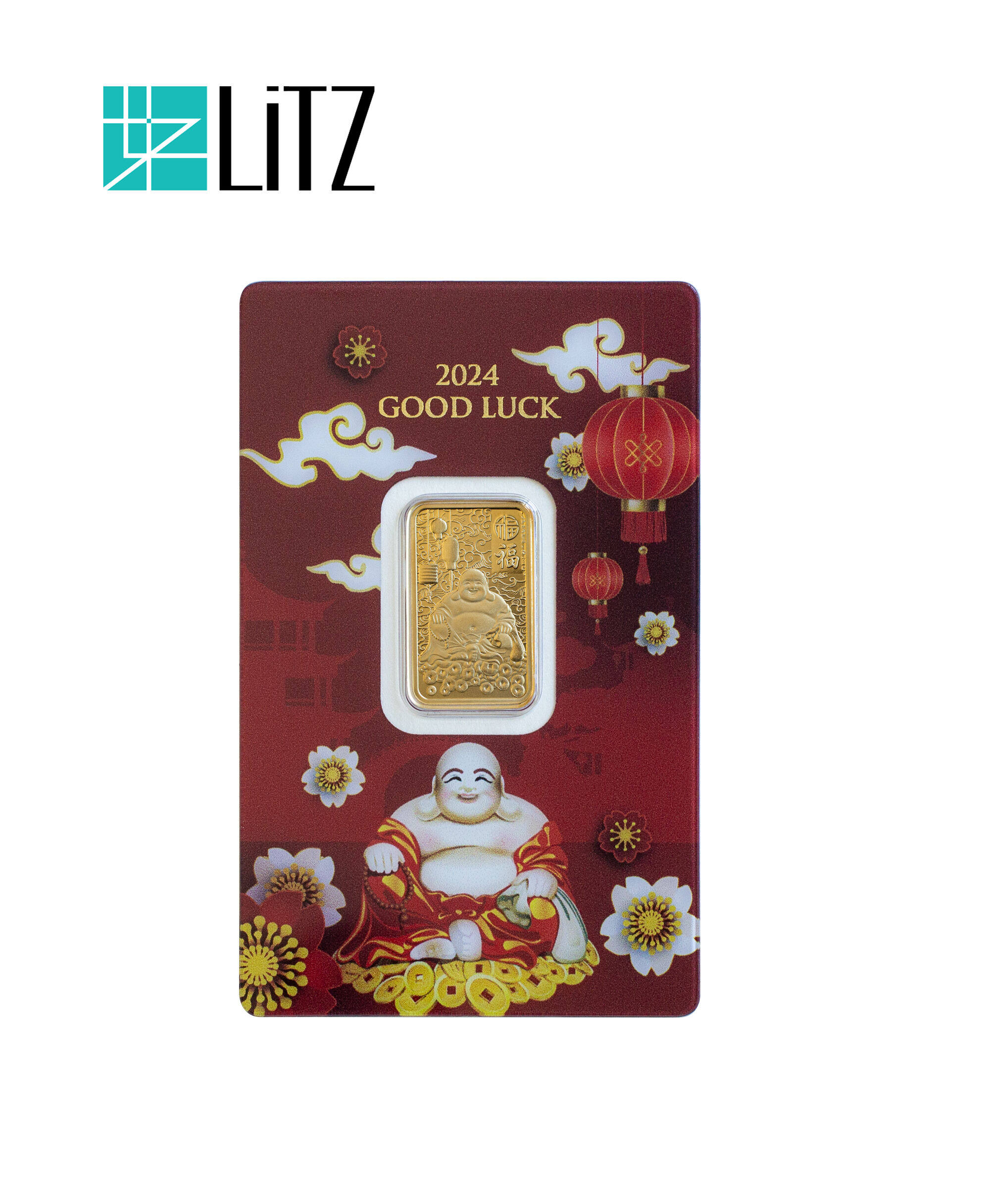 [5 gram] LITZ PAMP Suisse Limited Edition Buddha Gold Bar (999.9) PG020 ...
