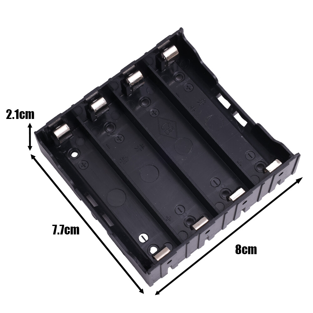 DIY ABS 18650 Power Bank Cases 1X 2X 3X 4X 18650 Battery Holder Storage ...