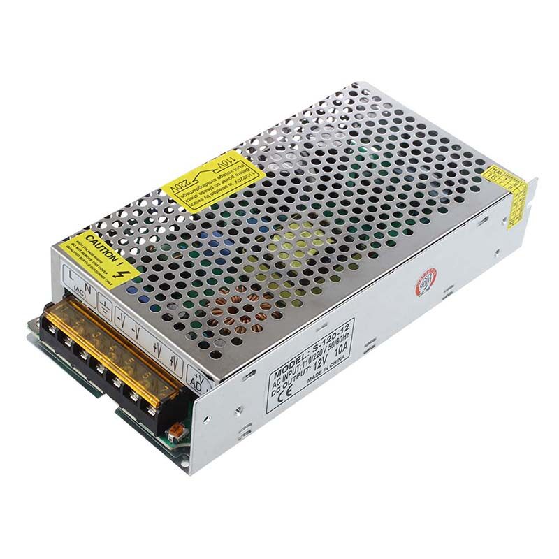DC 12V 10A Switching Power Supply Regulated Transformer w/ Short ...