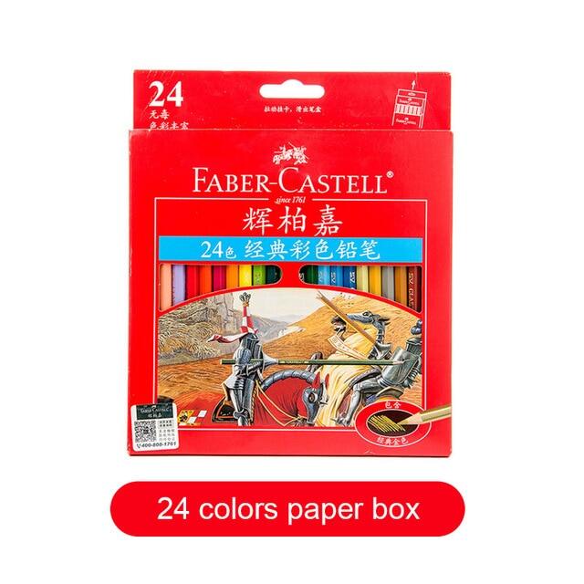 Faber Castell Knight ดินสอสีน้ำมันชุด12 24 36 48 60สี Art ดินสอดินสอสี ...