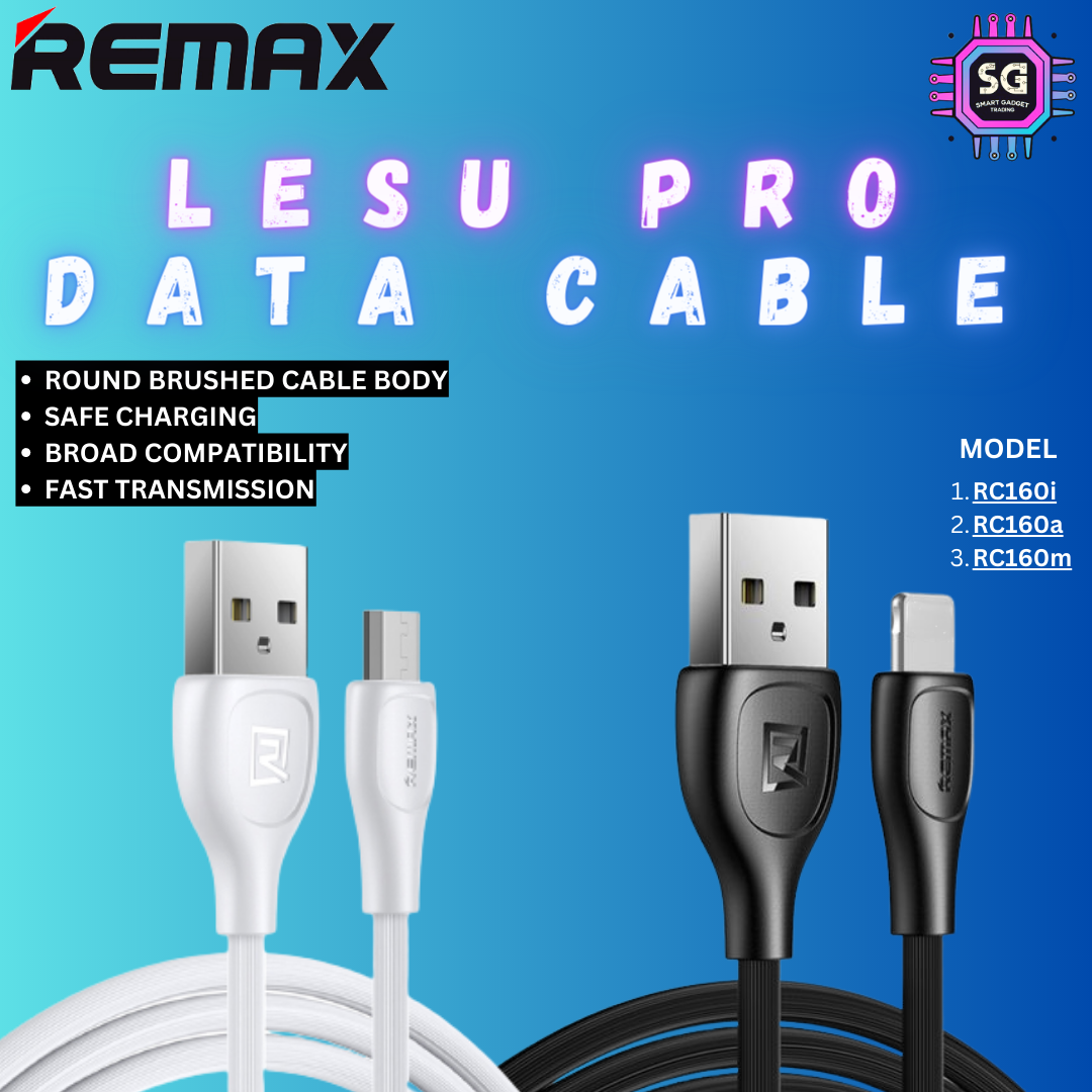 Remax Lesu Pro Data Cable Micro/Type-C/iP | Lazada