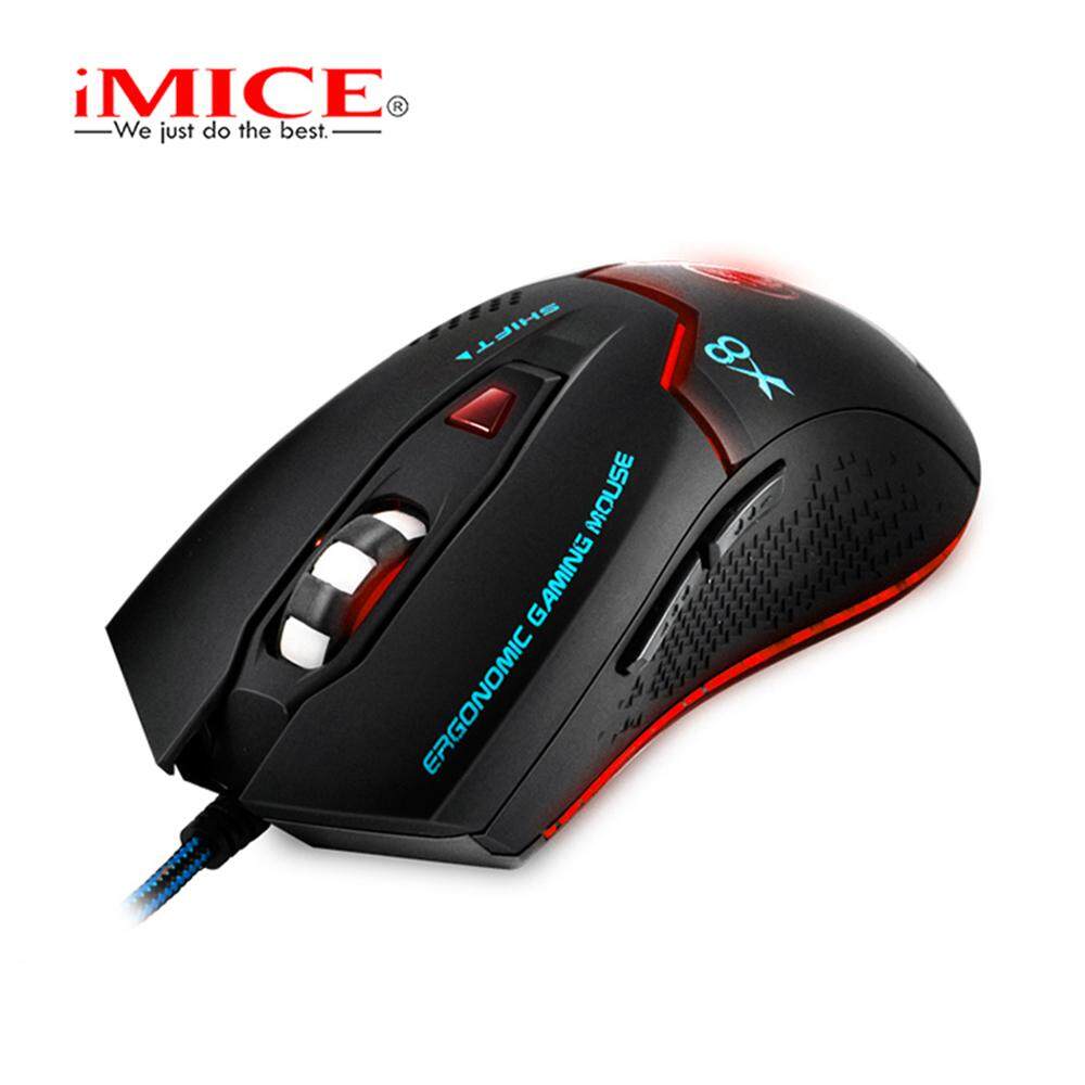 iMICE Professional Wired Gaming mouse 3200dpi USB Optical Mouse 6 ...