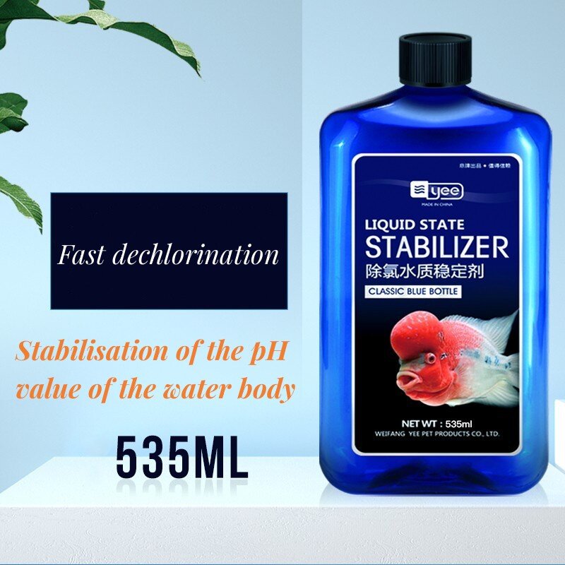 YEE Aquarium Water Stabilizer Dechlorination Bacteria Bio-active ...