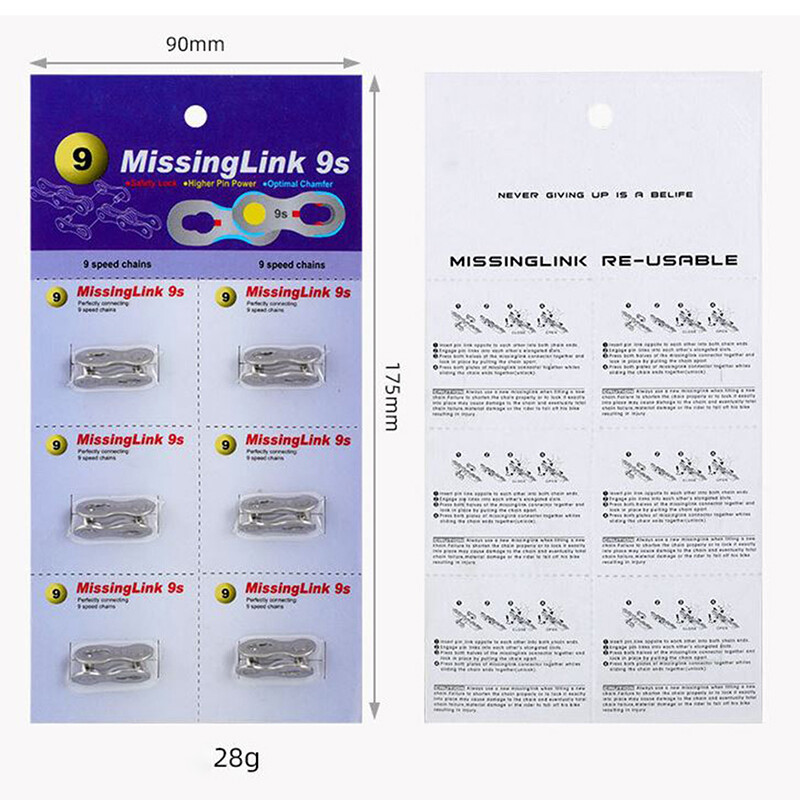 Ministar โซ่จักรยาน Master Link 6/7/8/9/10/11ความเร็วหายไป Link Chain ...