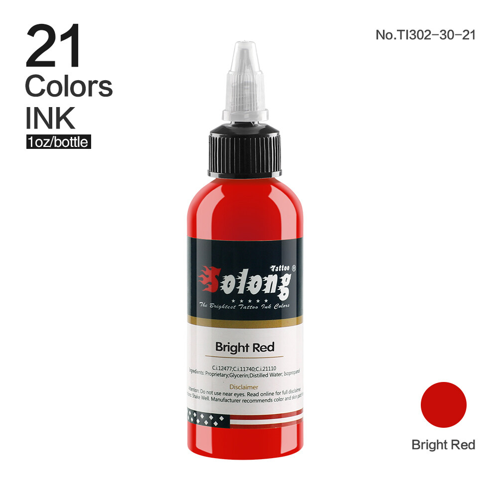 STIGMA 30ml Permanent Tattoo Ink Multicolors Long Lasting Fast Coloring ...