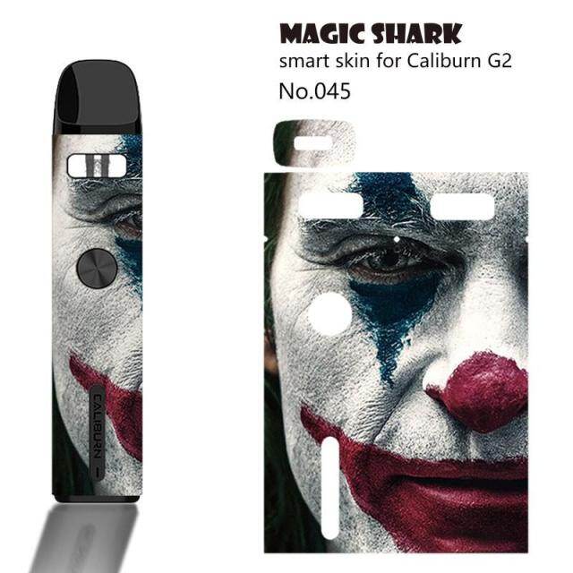 No Fade Pink Stone Joker Skull Sexy Lady Leaf Skin Film Sticker for ...