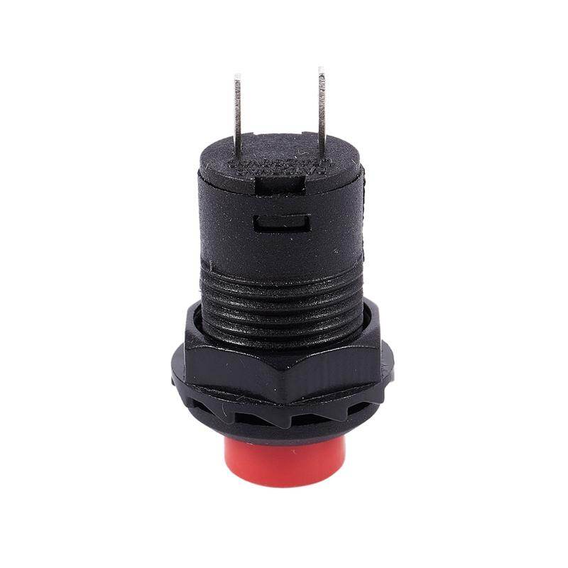 10 x With Momentary Round Head Panel Mount SPST 2 Pin Push Button ...