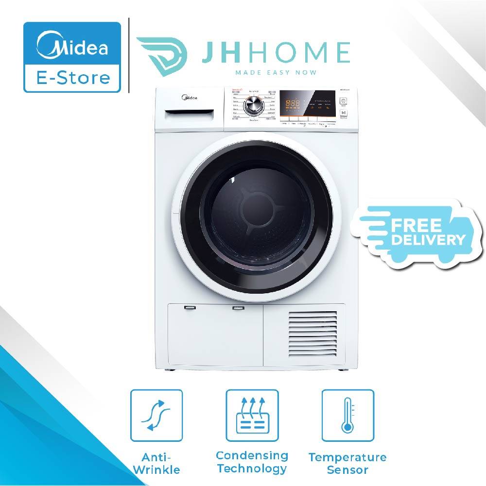 Midea 8KG Condenser Dryer Clothes Dryer MD-C8800 | Lazada