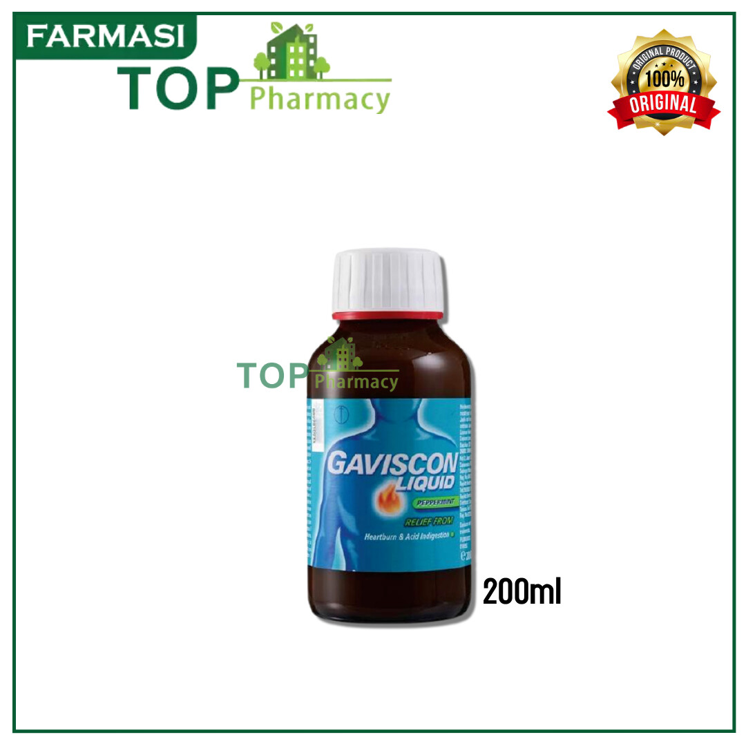 Gaviscon Peppermint Liquid 200ml | Lazada