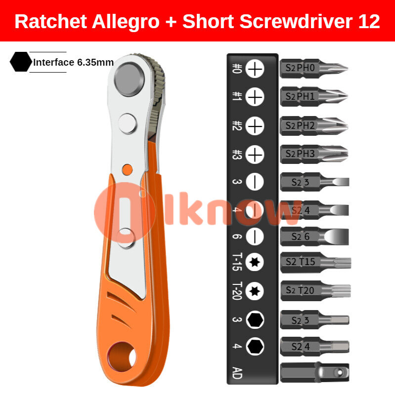 I know 1/4 Ultra Low Profile Mini Ratchet Wrench Close Quarters ...