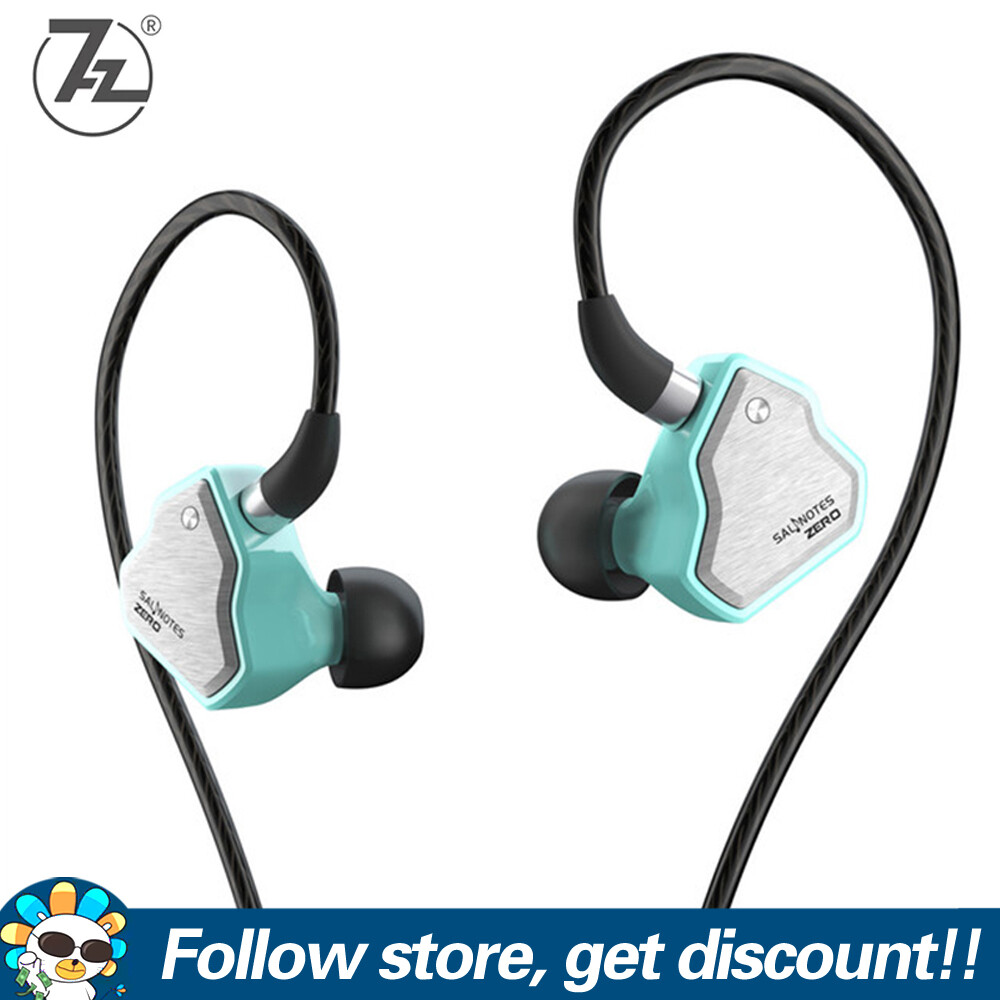 7Hz Salnotes Zero Earphone 10mm Dynamic Driver Earbuds HiFi Music IEM ...
