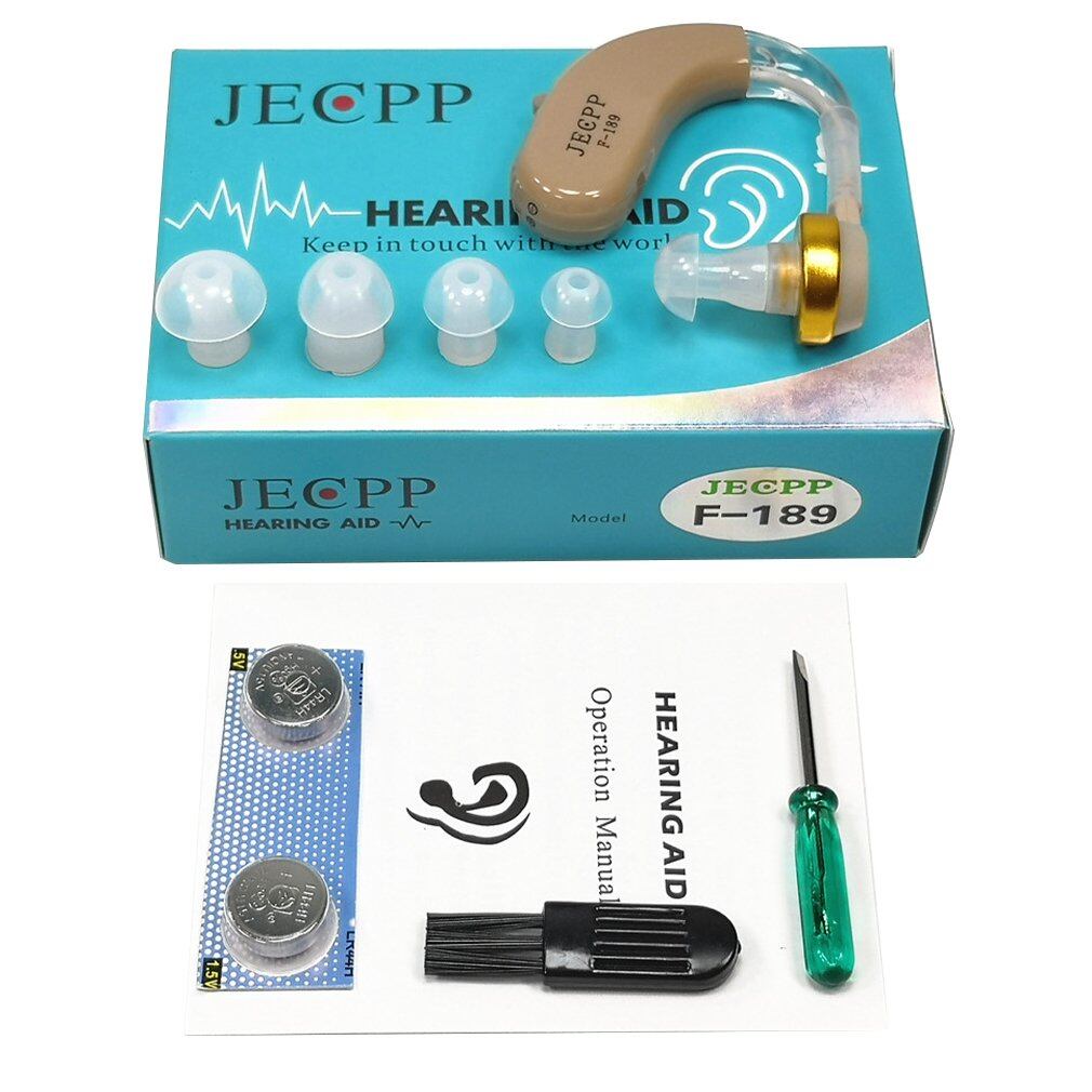 ELEC JECPP F-189 Hearing Aid Digital Almost Invisible Personal Sound ...