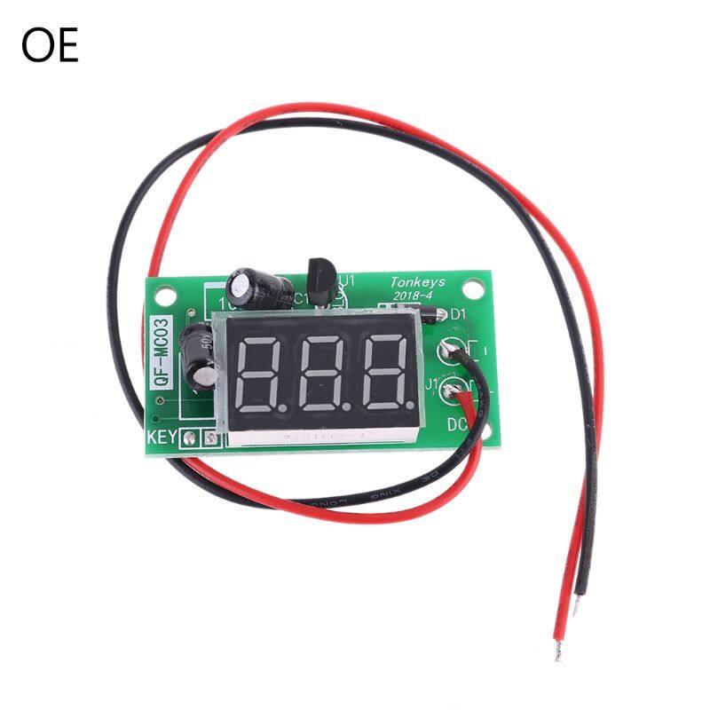 DC 12V Power-ON Counter Module Accumulator 3-Bit Red 0.36in Digital ...