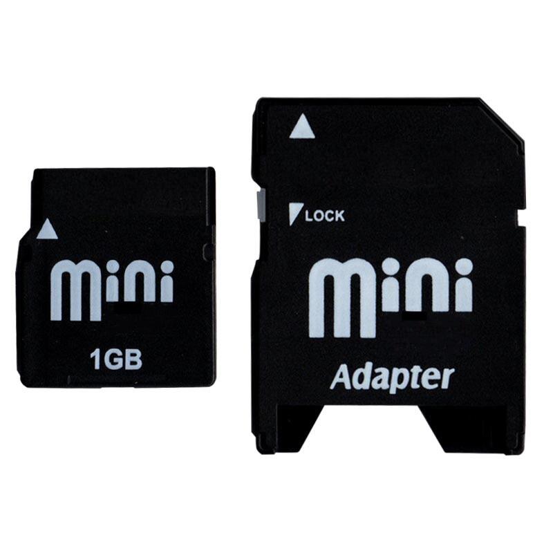 โปรโมชั่น miniSD การ์ด 1GB การ์ดหน่วยความจำ Mini SD Card 1GB พร้อมตัวแปลงการ์ดสำหรับโทรศัพท์ ...