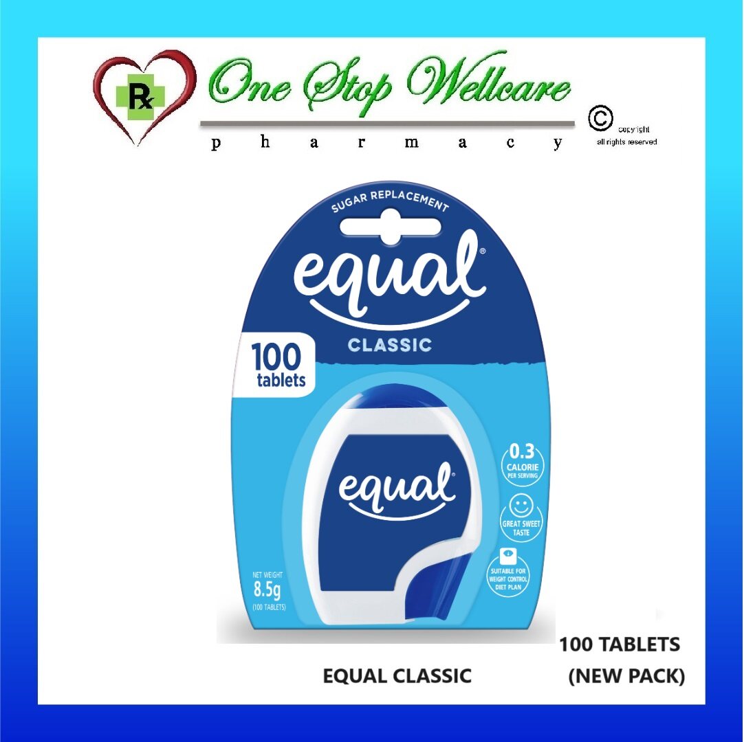 EQUAL CLASSIC TABLETS 100S OLD (ED:02/2024) / NEW | Lazada