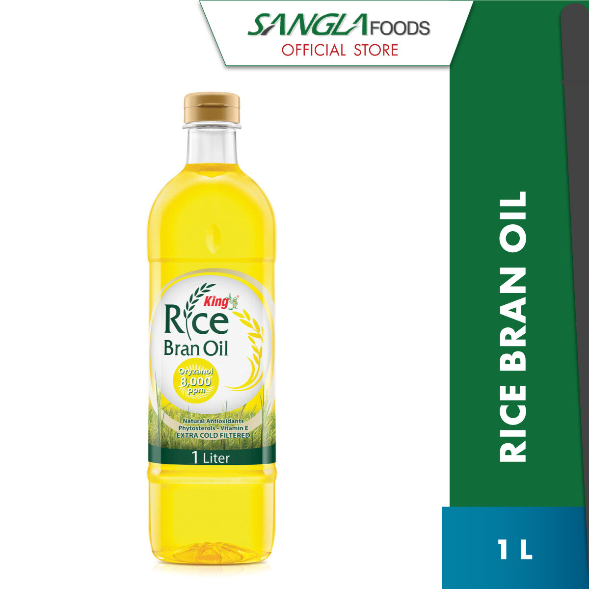King Rice Bran Oil (1L) Halal Certified | Lazada