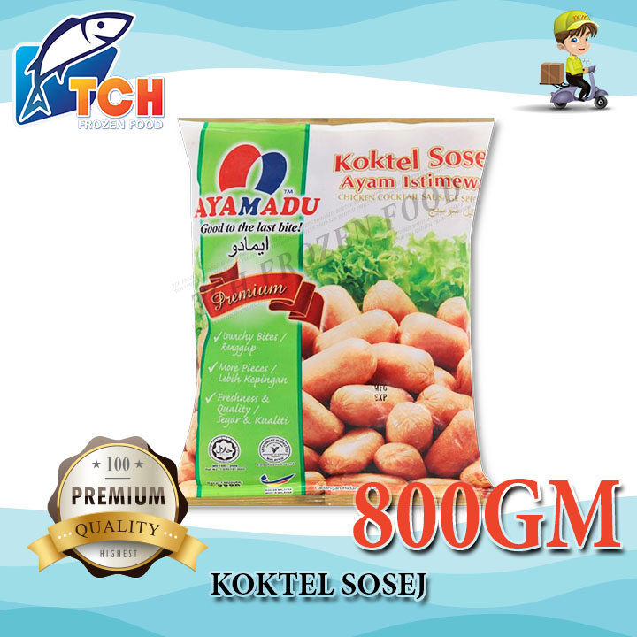 AYAMADU KOKTEL SOSEJ , COCKTAIL SAUSAGES ,TCH FROZEN FOOD, FRESH FROZEN ...