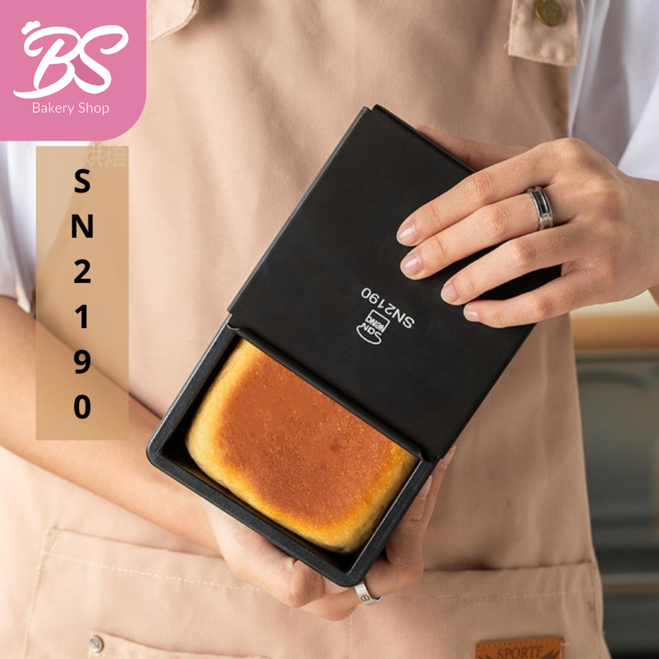 【SANNENG 250g Low Sugar Healthy Toast Loaf Pan 250g】Seemless design Toast Box一体成型低糖健康吐司模 ...