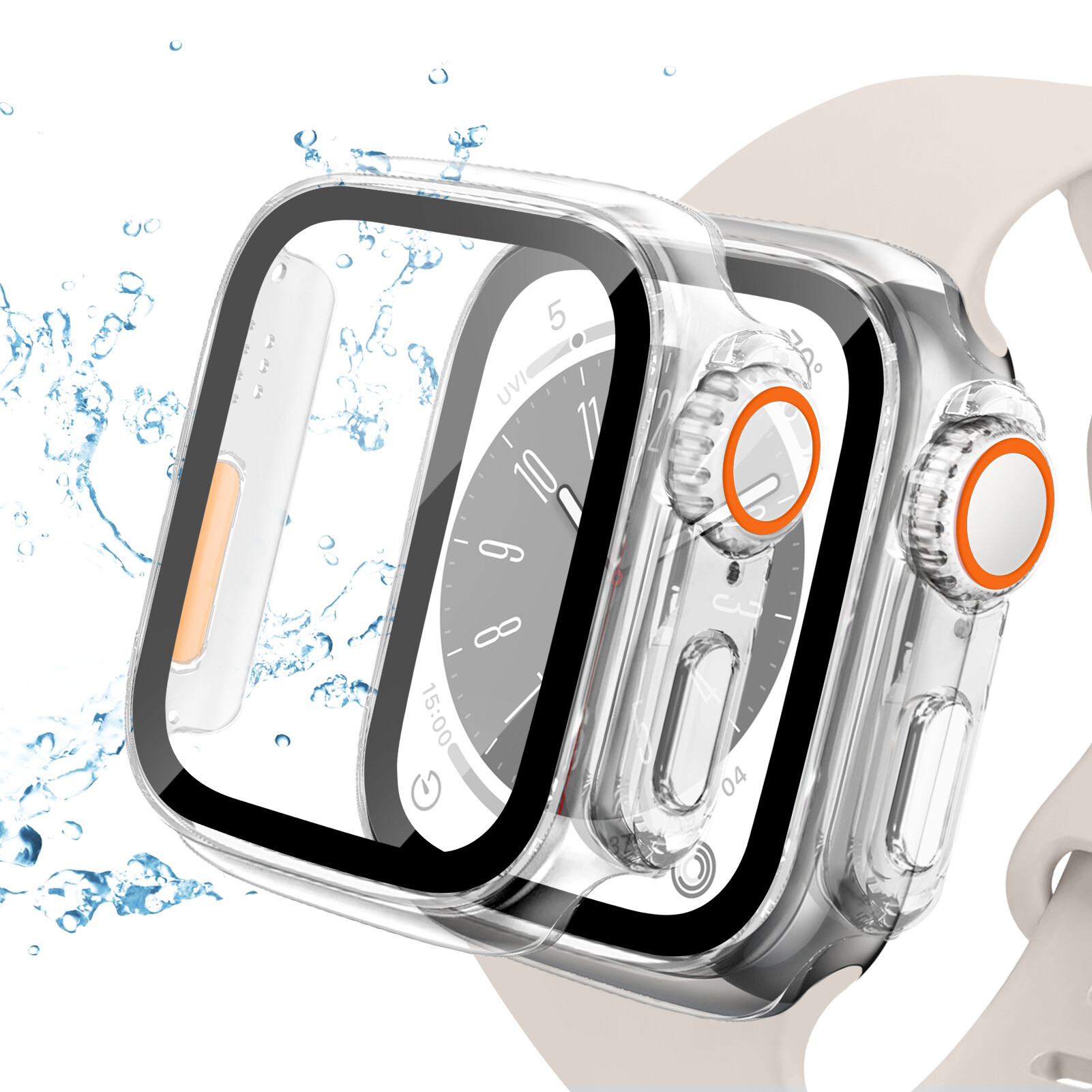 Change to Ultra Case for Apple Watch Series 9 Case 45mm 41mm 40mm 44mm ...