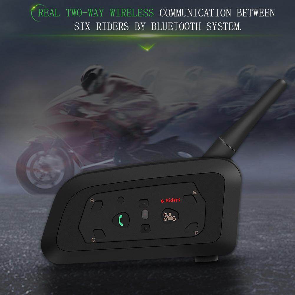 EJEAS V6 Pro 1200M Motorcycle Helmet Bluetooth Intercom Interphone ...