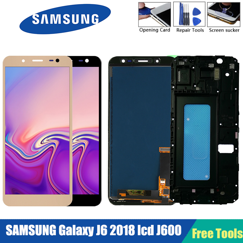 For Samsung Galaxy J6 2018 J600 J600F J600Y LCD Display For SM-J600F J600G J600FN/D LCD Display ...