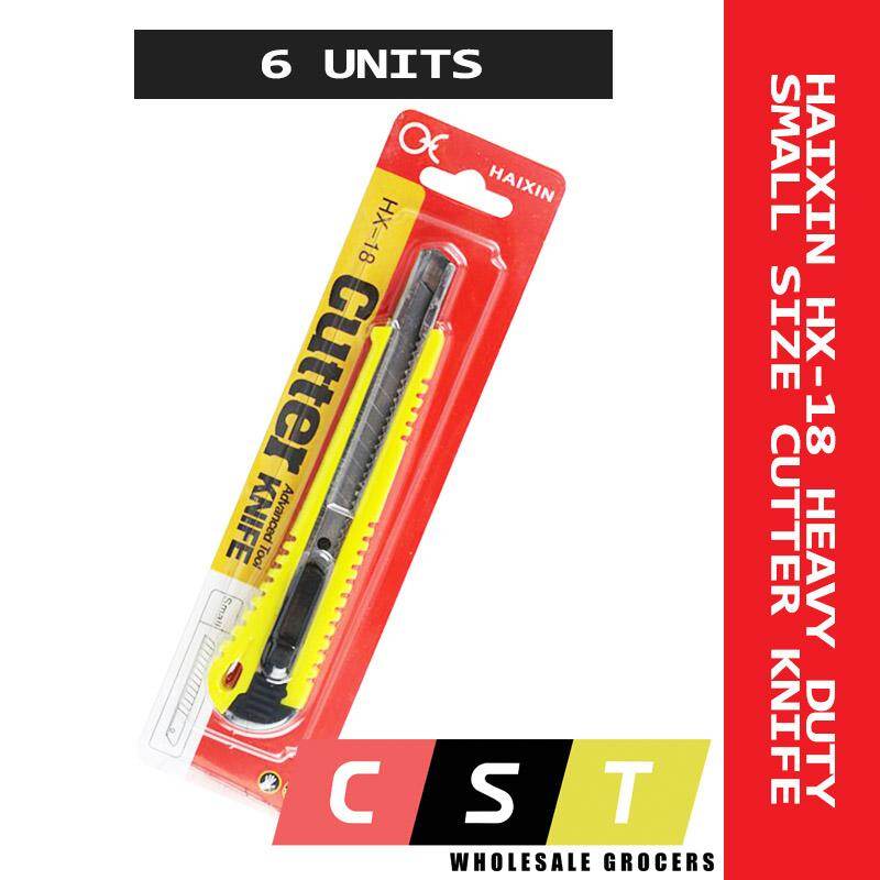 HAIXIN HX-18 Small Size Heavy Duty Cutter Knife X 6 Units | Lazada