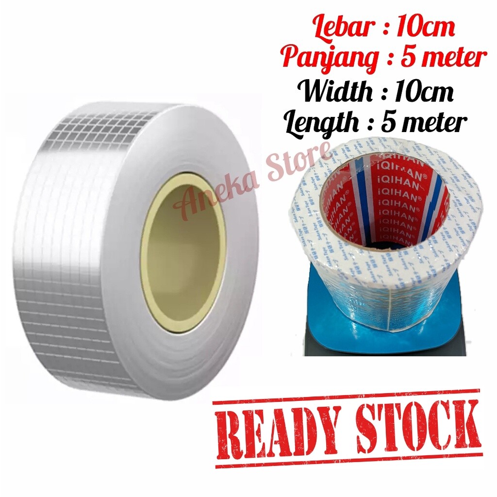 Aluminium Foil Super Waterproof Butyl Rubber Self Adhesive Tape Super ...