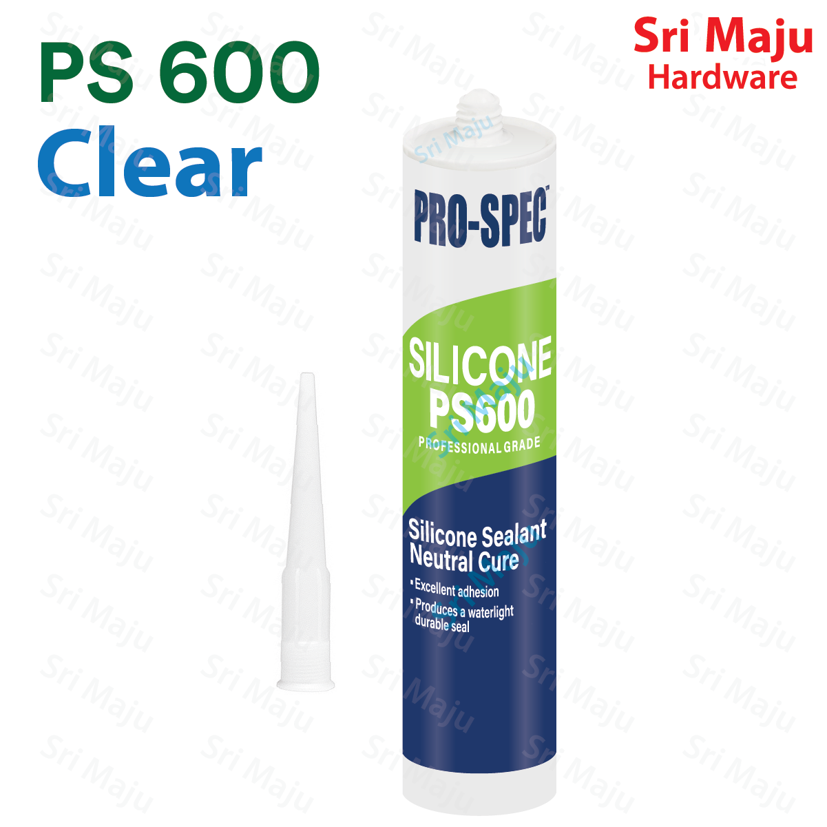 MAJU Pro-Spec PS 200 600 Silicone Sealant Neutral Acetoxy Silicon Glass ...