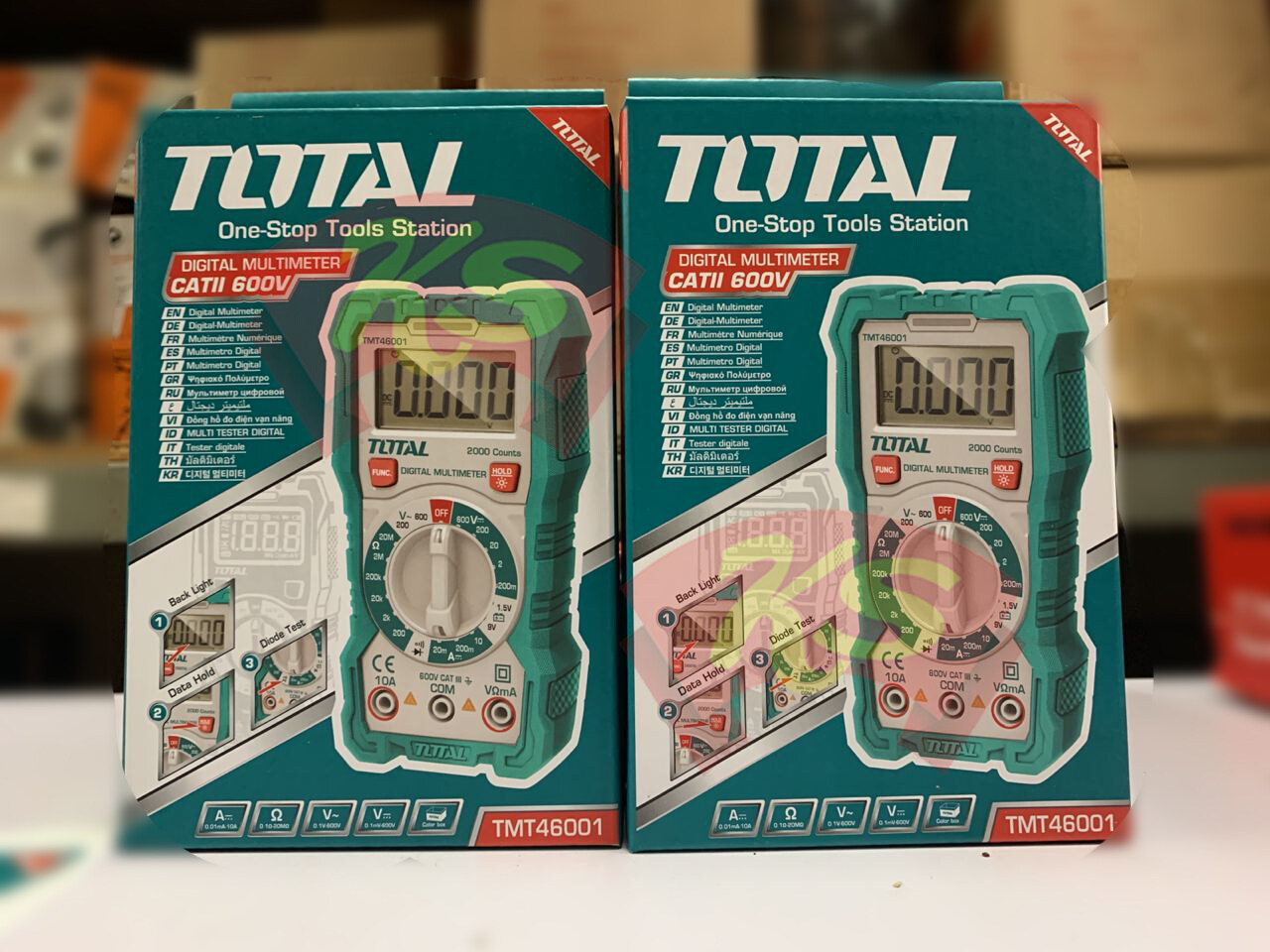 TOTAL Digital Multimeter Tester TMT 46001 | Lazada