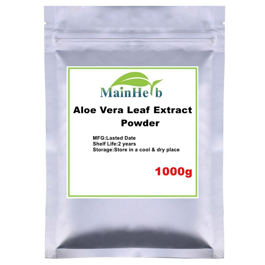 50-1000g Aloe Vera Natural Pure Powder ,Pure Natural Aloe Vera Leaf ...