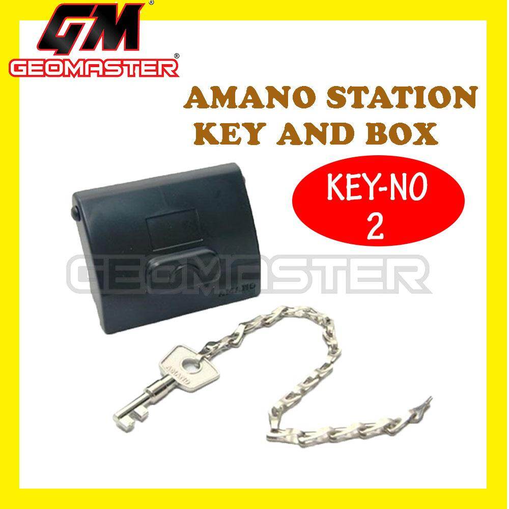 AMANO PR 600 WATCHMAN CLOCK STATION KEY AND BOX (NO2) | Lazada