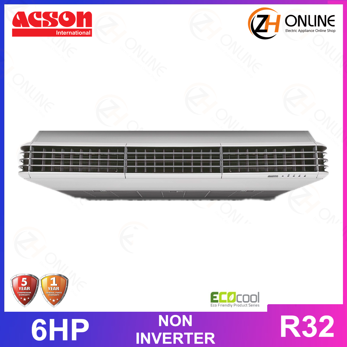 ACSON 6HP CEILING EXPOSED 3PHASE EcoCool A5CM C SERIES A5CM62C ...