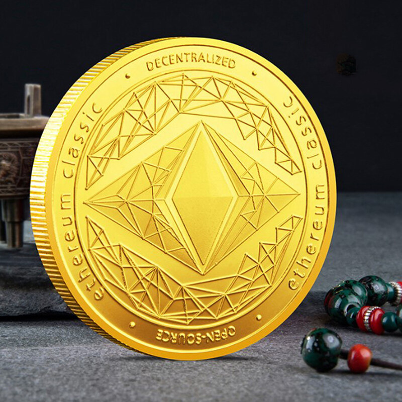 Extra Sweet Ethereum Coin Commemorative Coin Collection Virtual Ether ...