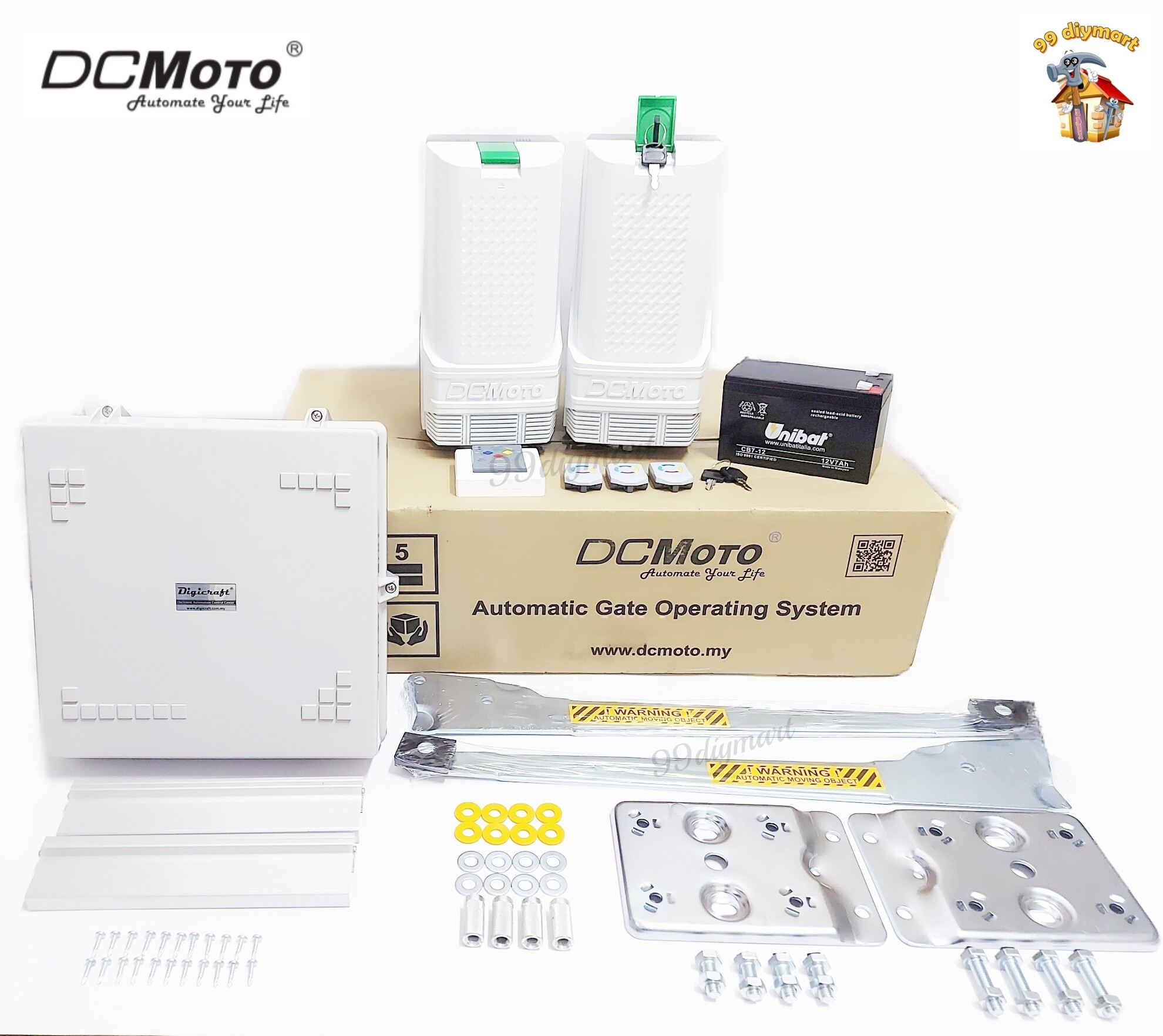 Limited Offer DCMoto GFM925W Autogate System For Swing / Folding Gate ...