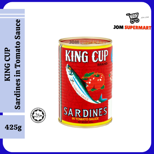 KING CUP A1 Sardines in Tomato sauce 155g / 425g | Lazada