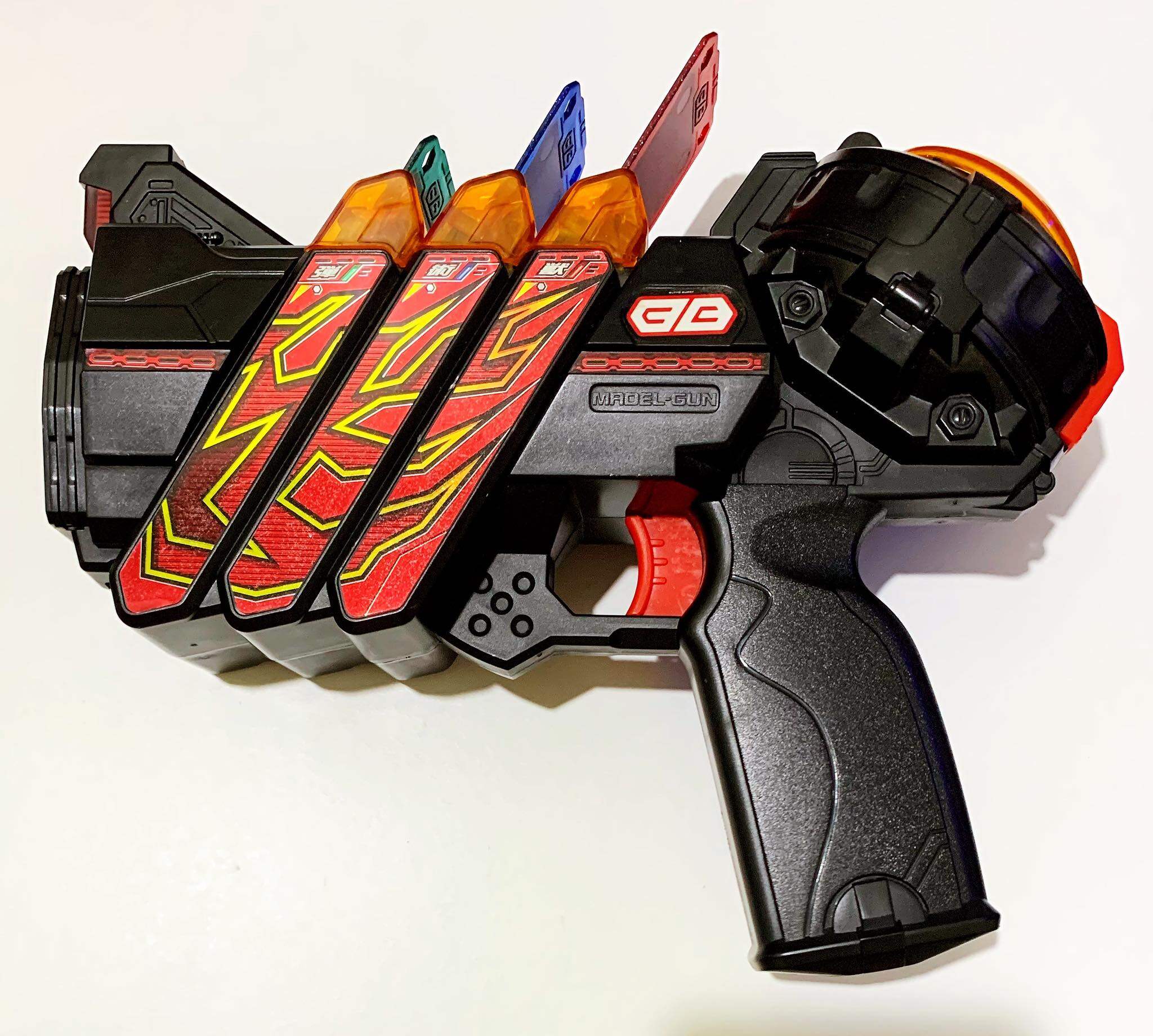 (New) Bhutto burst Gun with Cards Bandai | Lazada
