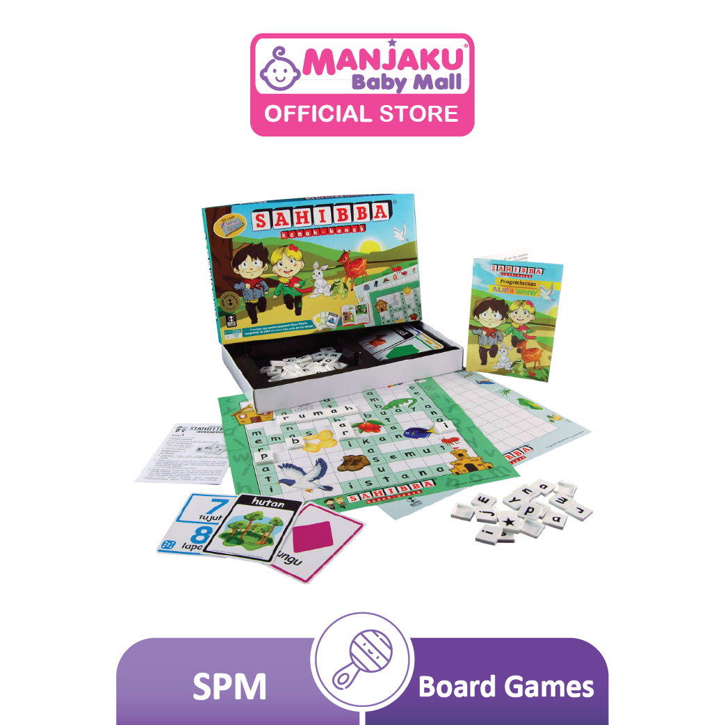 Sahibba Kanak-Kanak Word Game Board Game (MSPM204) | Lazada