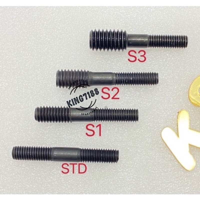 RXZ block tiang screw stud M8 head stub block STD S1 S2 S3 Yamaha Y125z ...