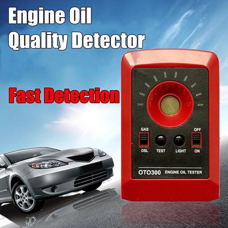 Digital Oil Tester Portable Automobile LED Motor Engine Oil Quality ...