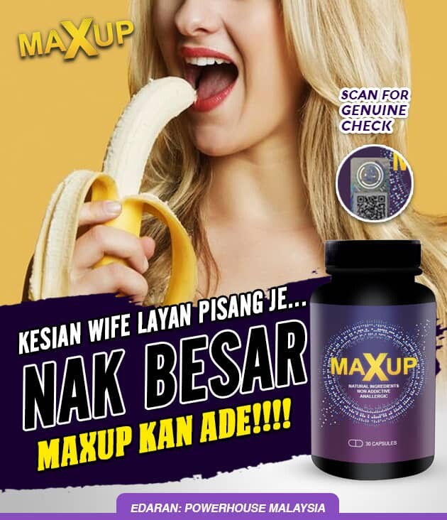 vitamin EXCLUSIVE FREEGIFT Maxup Capsul Gel Original 2021-MAX UP ...