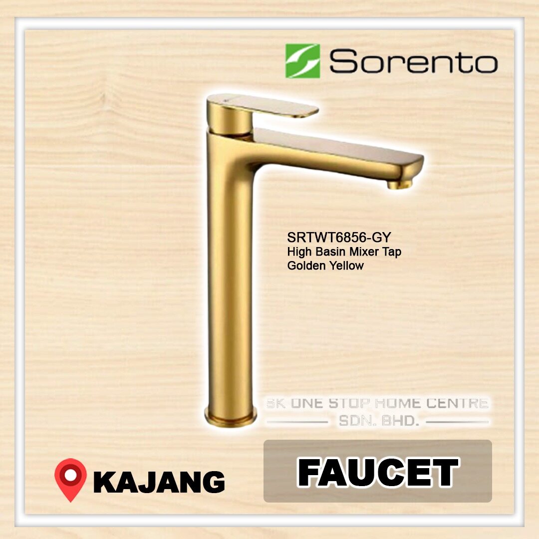 Sorento Bathroom Toilet Basin Mixer Tap / Basin Faucet / High Basin Tap / Hot & Cold Water Tap ...