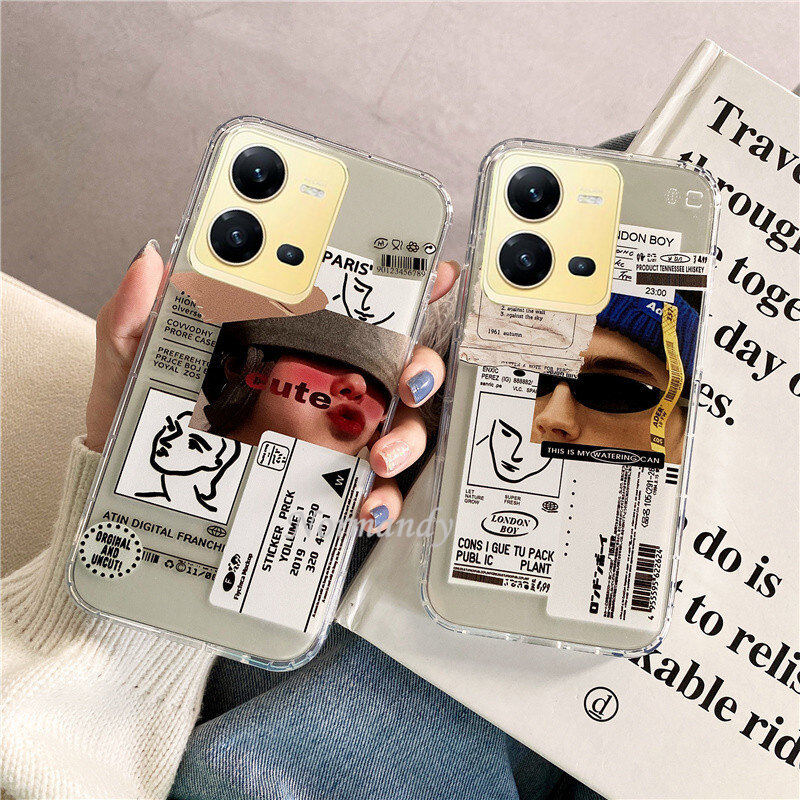 เคสโทรศัพท์ New Handphone Case VIVO V25 V25e Y35 Y16 Y22S 5G 4G 2022 ...