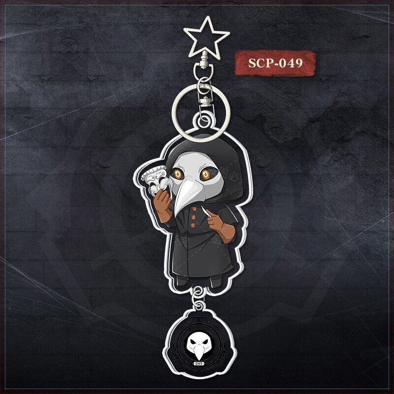 7ซม.Scp ตัวเลขพวงกุญแจ Scp 176ของเล่น Scp Foundation Level5เข้าถึงพวง ...