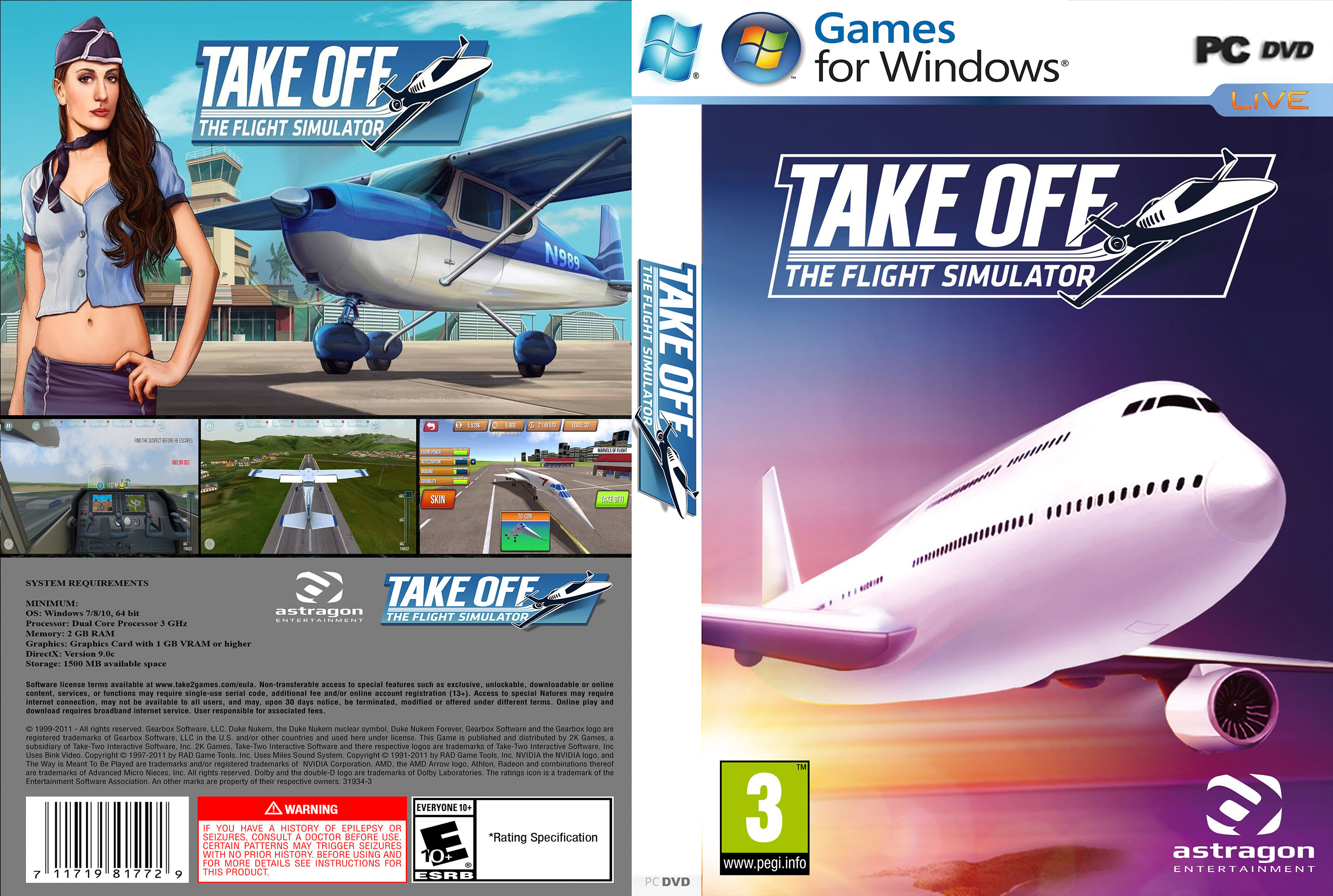 Take Off - The Flight Simulator PC GAME [Offline INSTALLATION] | Lazada