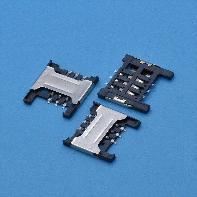 Flash SaleSIM Card Holder 6P Drawer Type 1.8H High SIM Card Slot Patch ...