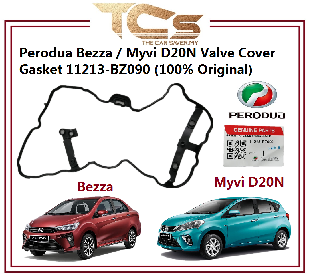 Perodua Bezza / Myvi D20N Valve Cover Gasket 11213-BZ090 (100% Original ...
