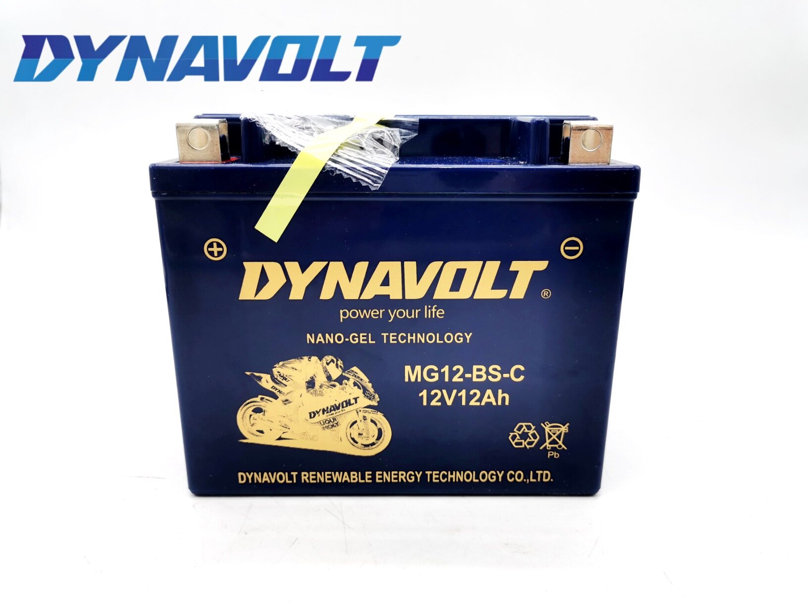 YTX12-BS YTX12 Dynavolt Nano MG12-BS-C Gel Battery Bateri Kawasaki ER6 ...