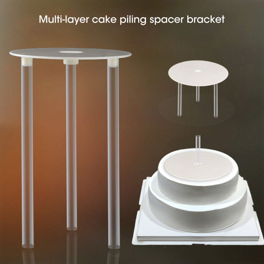 4/6/8/10 Inch Multilayer Cake Stand Hanging Mat Support Round Frame Dessert Stand Separator ...