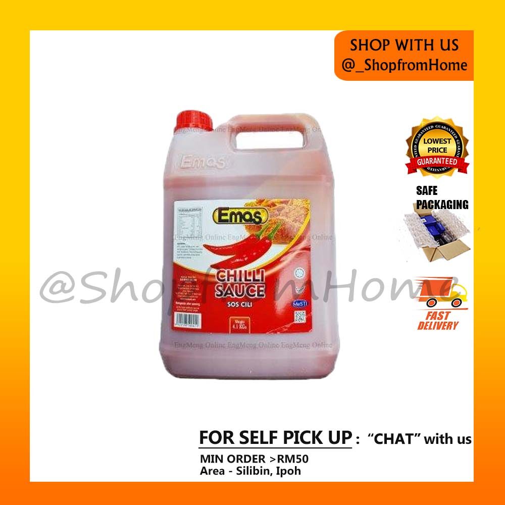 Emas Brand Sos Cili 4.1KG | Lazada